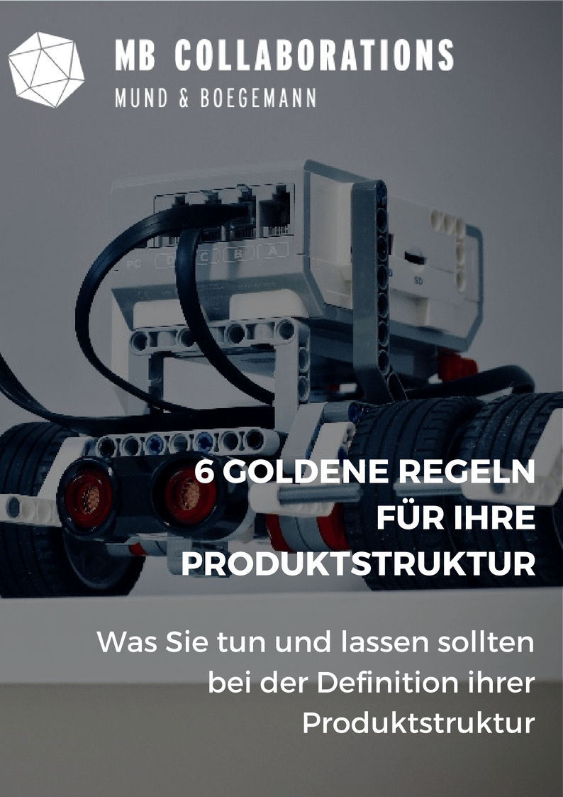 6 Goldene Regeln für eine bessere Produktstruktur
